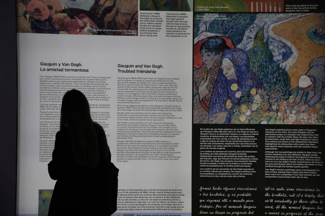 Fotos: Una inmersión en el mundo de Van Gogh a escala real | El Comercio: Diario de Asturias